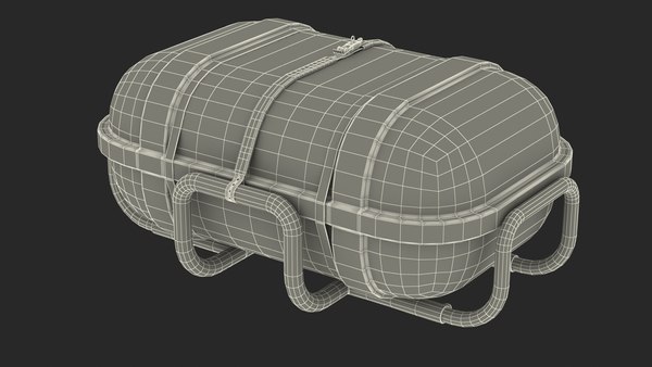 Standard Life Raft Container 3D model - TurboSquid 1965697