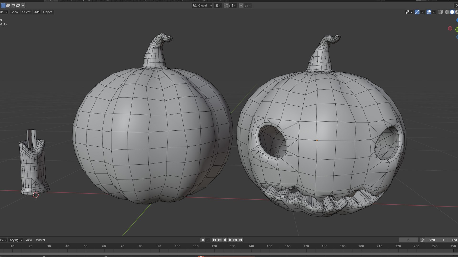 3D Pumpkins - TurboSquid 1991318