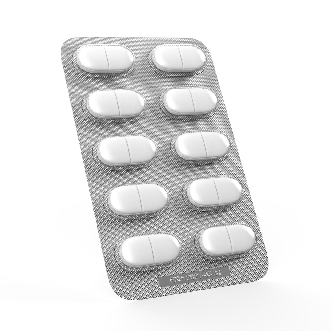 Blister Pack Collection - Vol-1 3D Model - TurboSquid 2450381