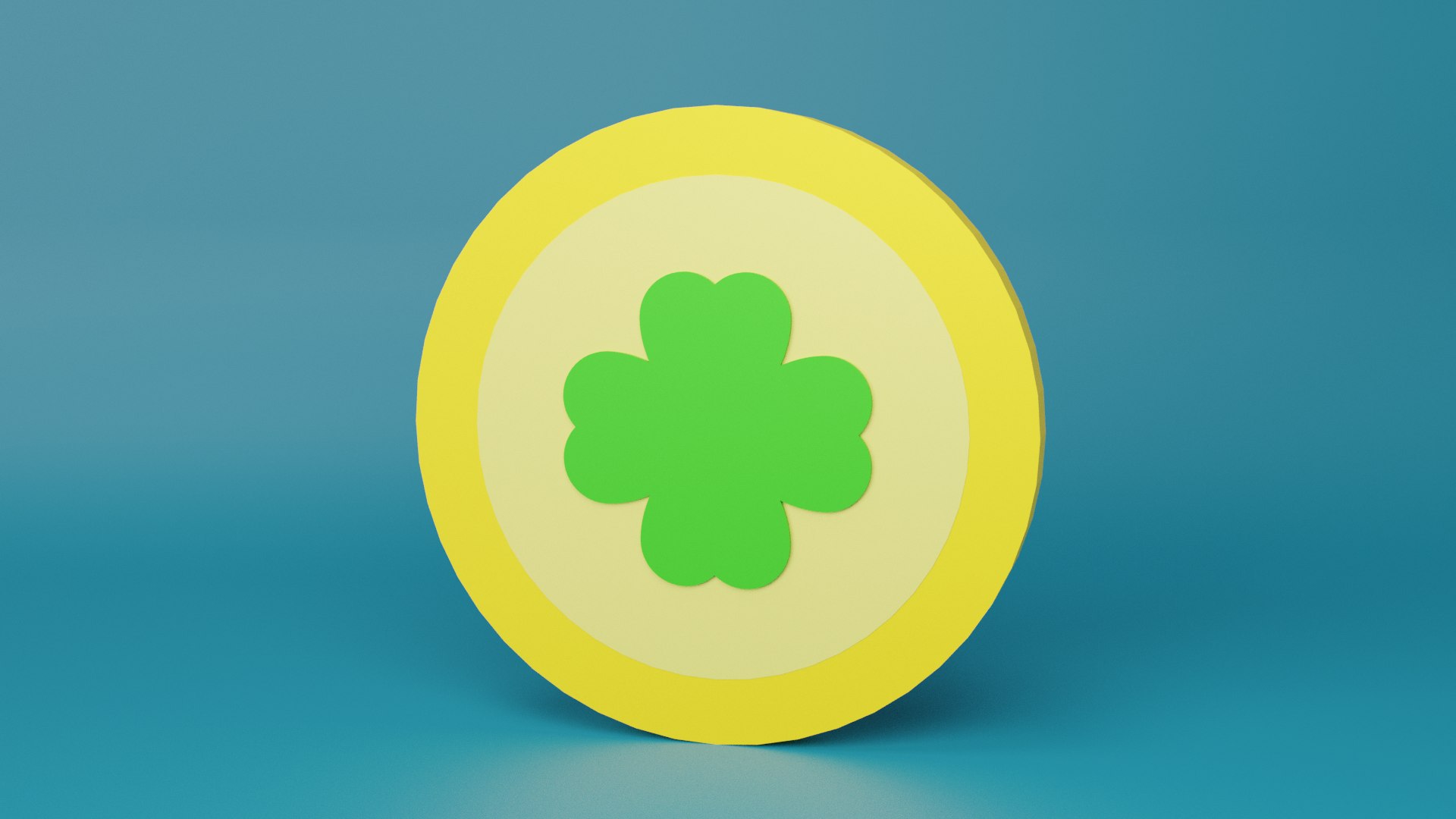Clover Coin Model - TurboSquid 2047311