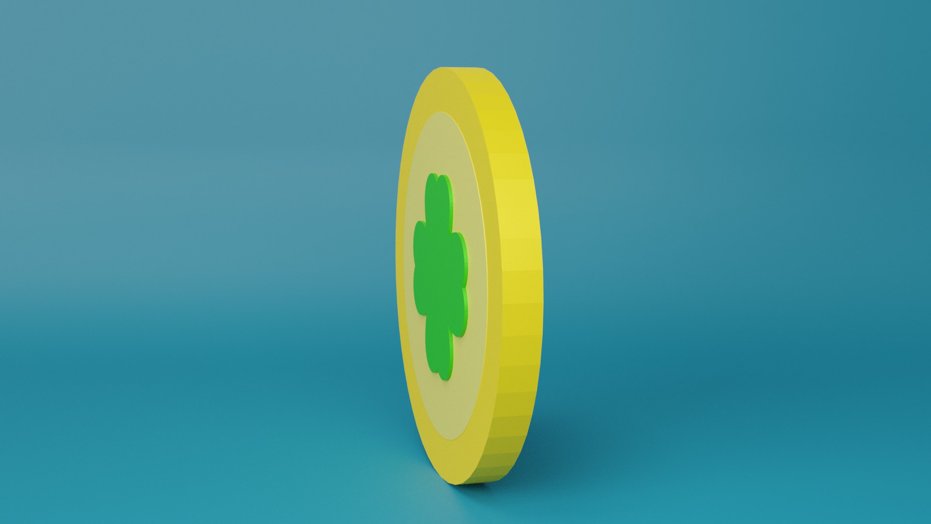 Clover Coin Model - TurboSquid 2047311