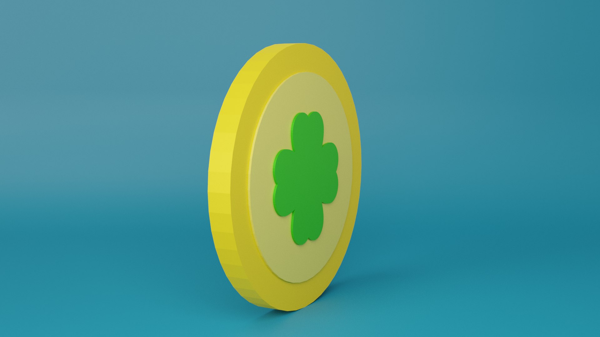 Clover Coin Model - TurboSquid 2047311