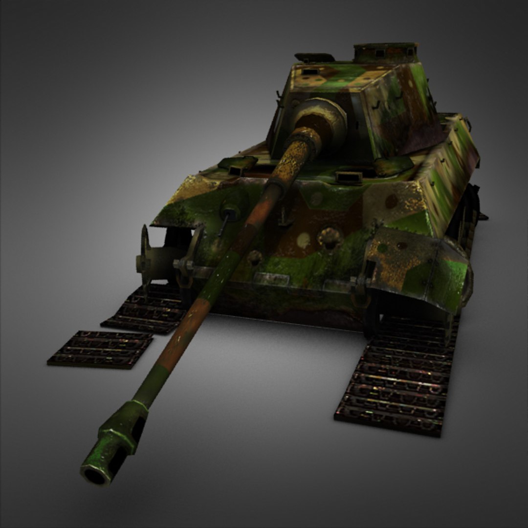 3d king tiger