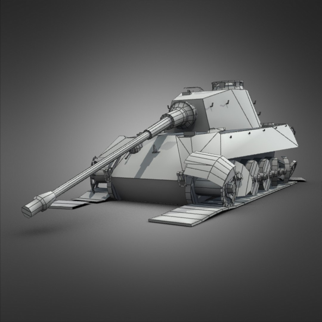 3d king tiger
