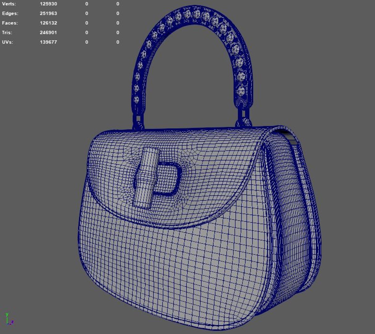 Purse 3D Model - TurboSquid 1494034