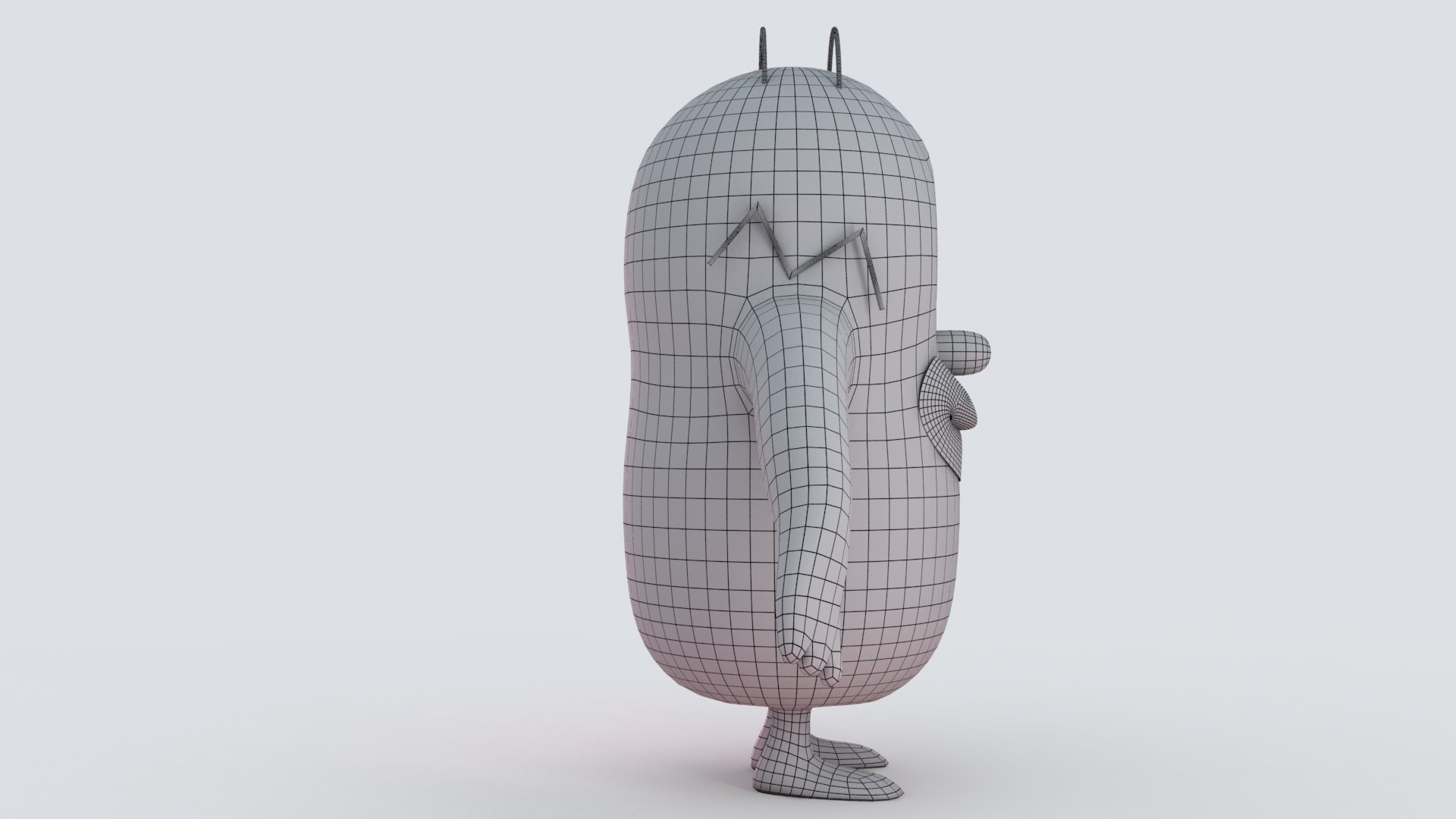 3D Fall Guy Homer Simpson - TurboSquid 1742370