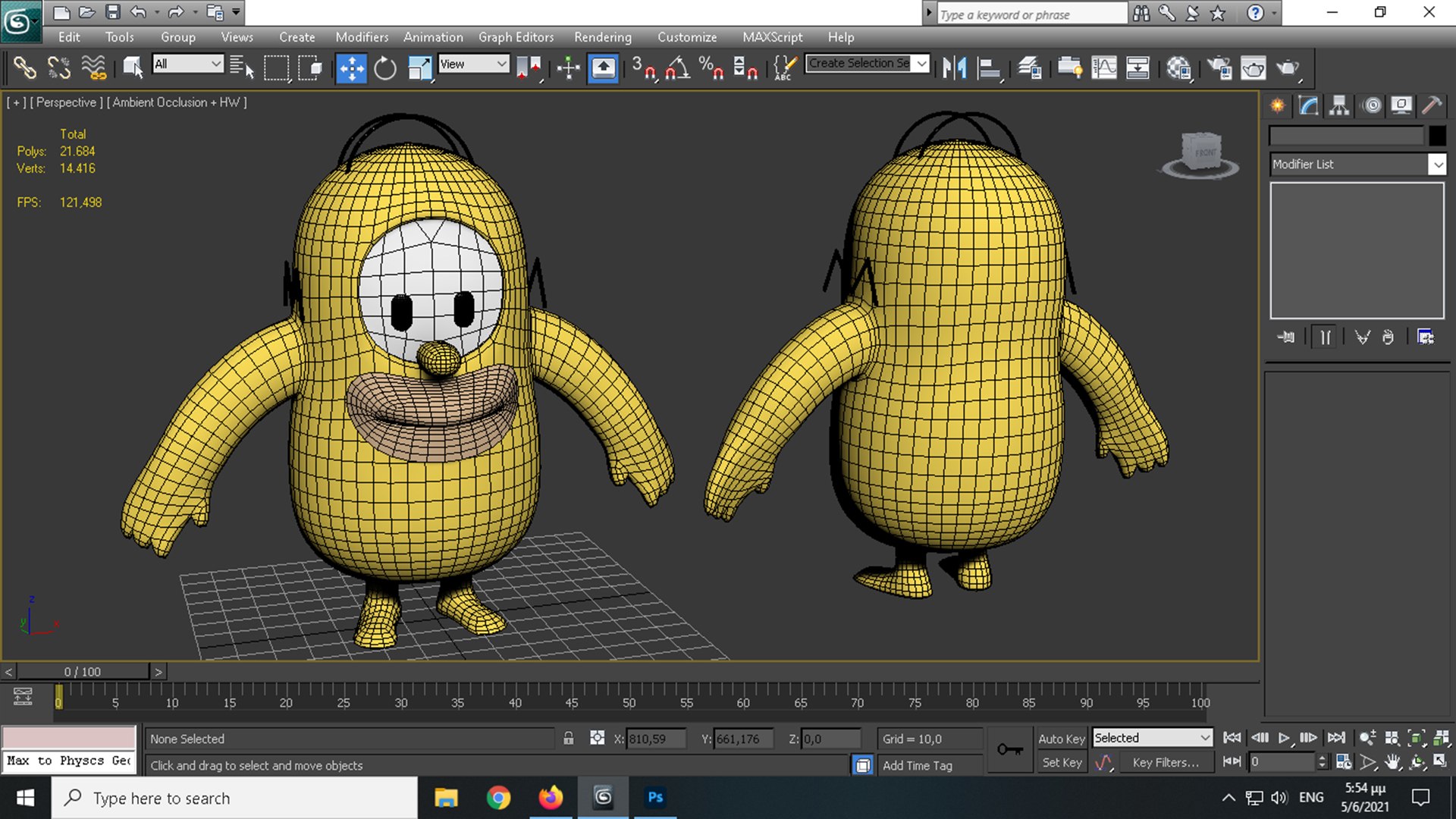 3D Fall Guy Homer Simpson - TurboSquid 1742370