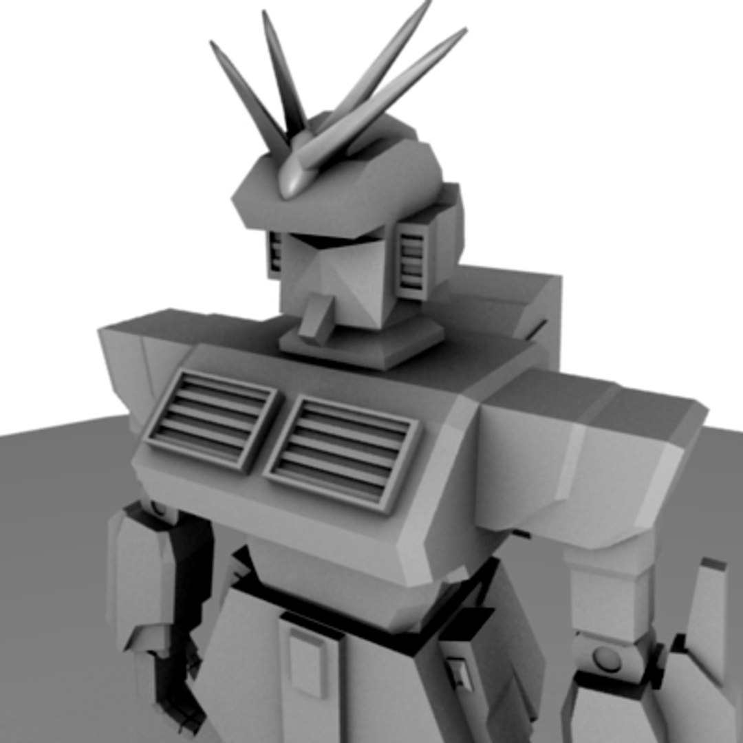 3ds Max Robot Mesh