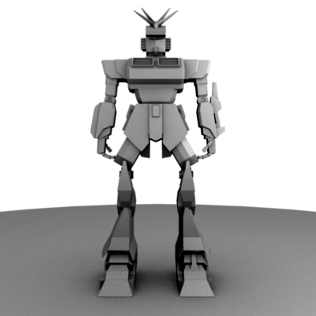 3ds Max Robot Mesh