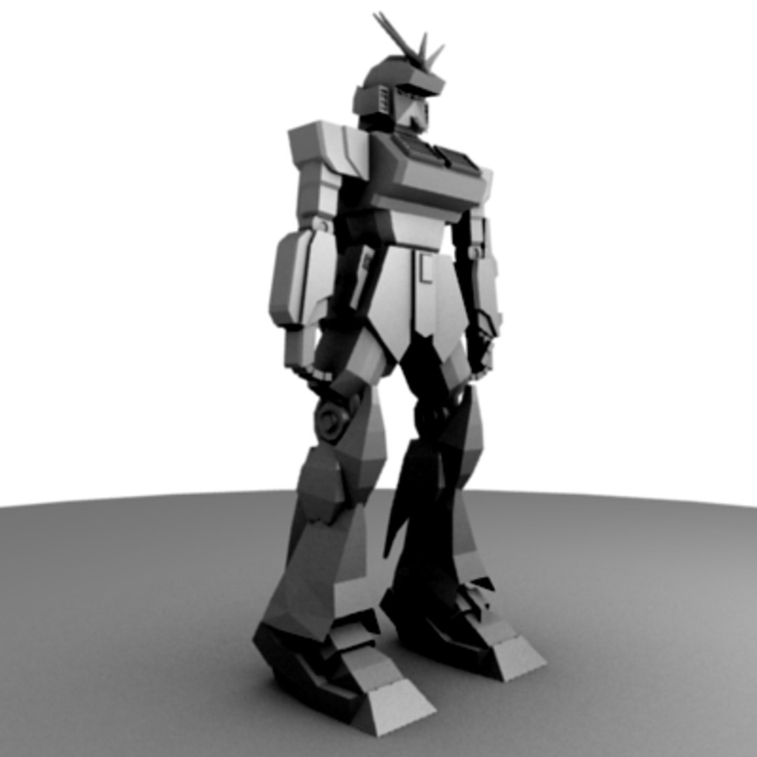 3ds Max Robot Mesh