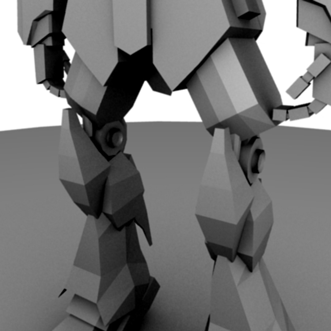 3ds Max Robot Mesh