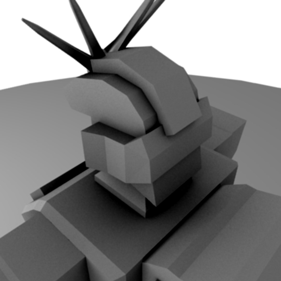 3ds Max Robot Mesh