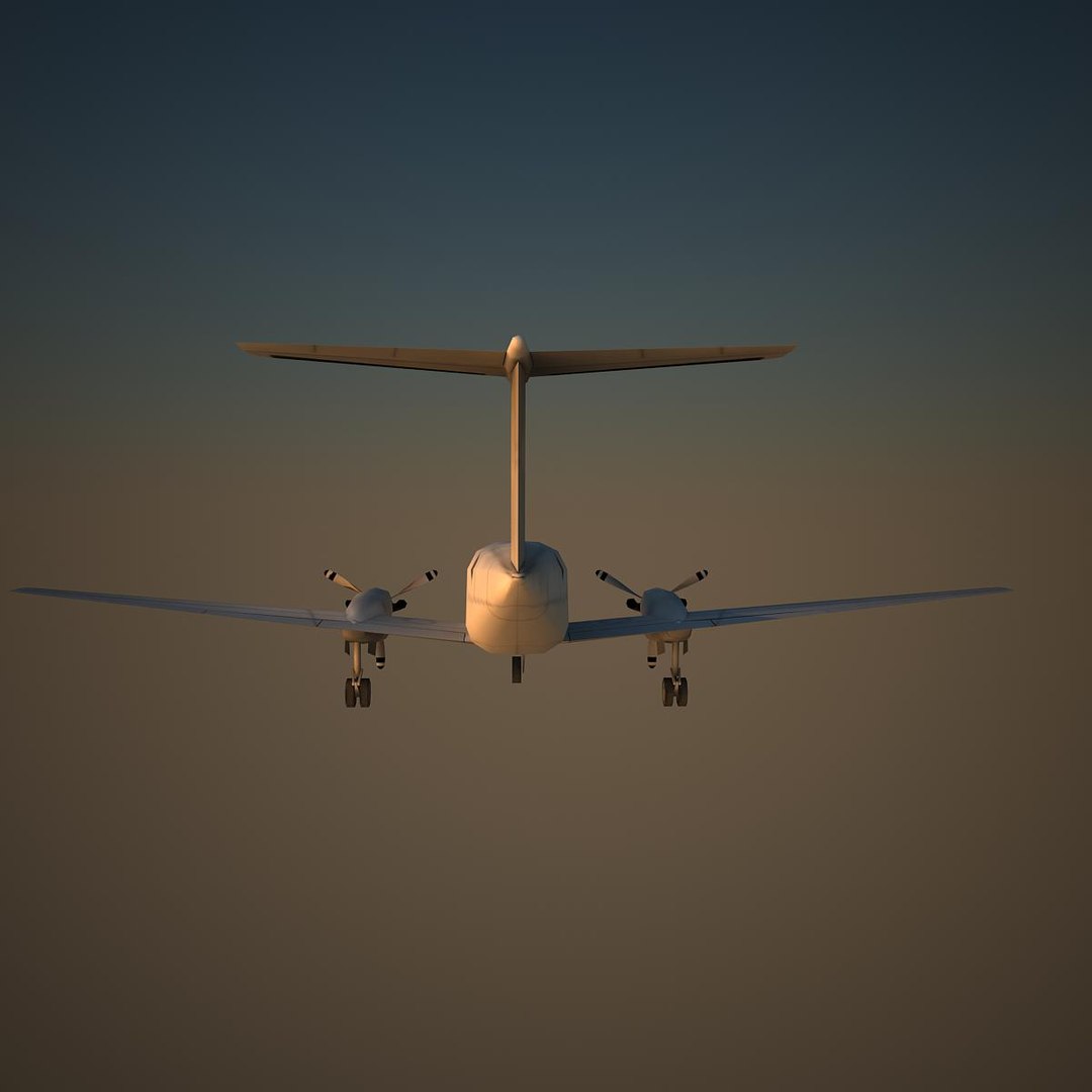 3d Beech Basic Model