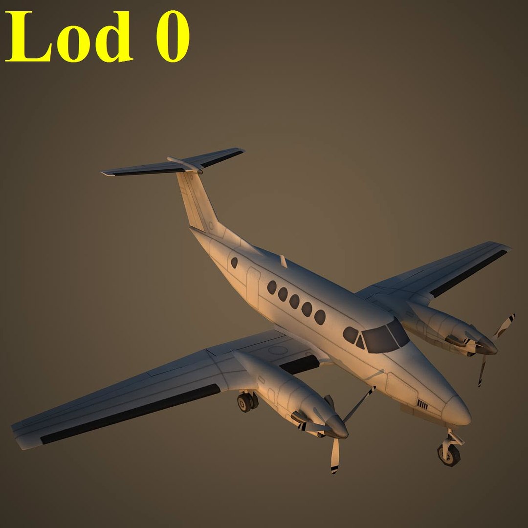 3d Beech Basic Model