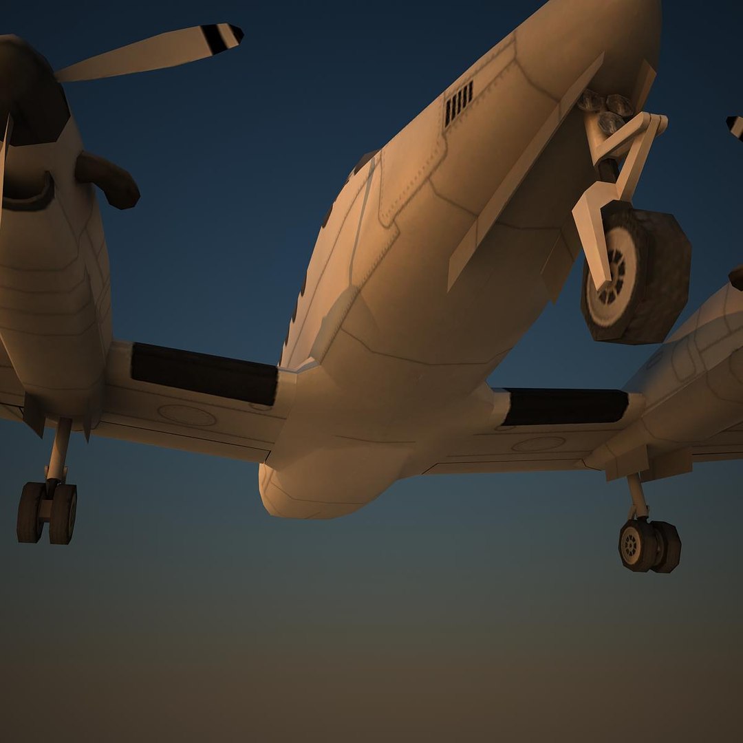 3d Beech Basic Model