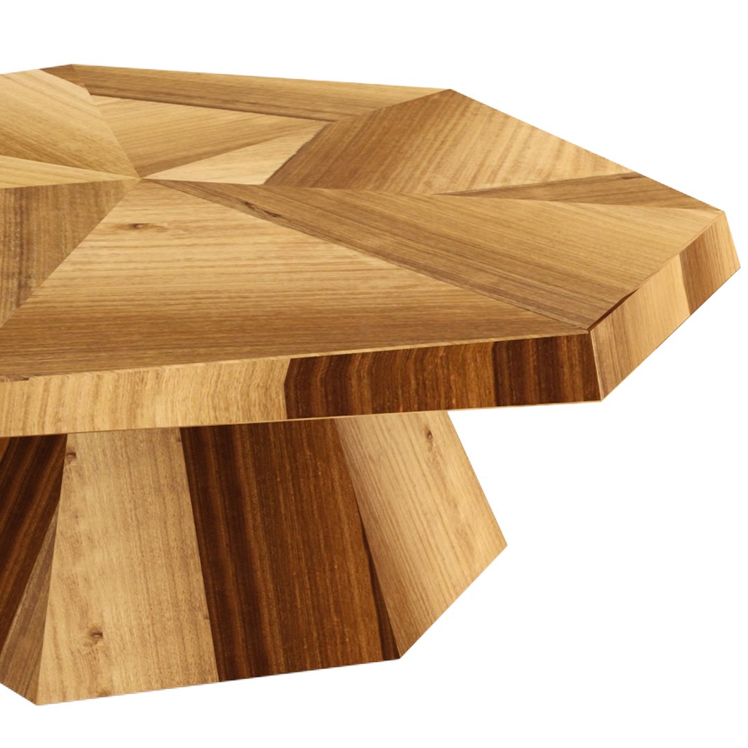 Brown Beam Yuka Coffee Table Model - TurboSquid 1603975