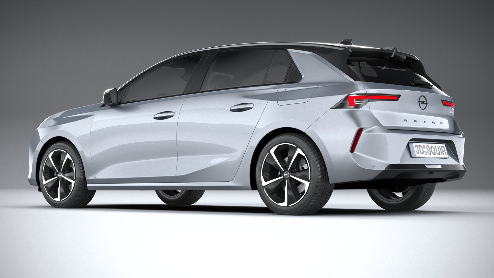 3D Model Opel Astra 2022 Basic - TurboSquid 1943499