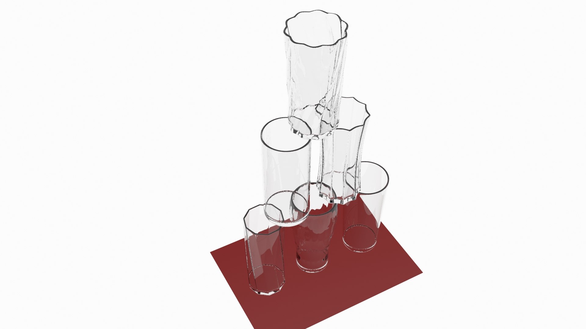 Glass Collection 3D - TurboSquid 1974223