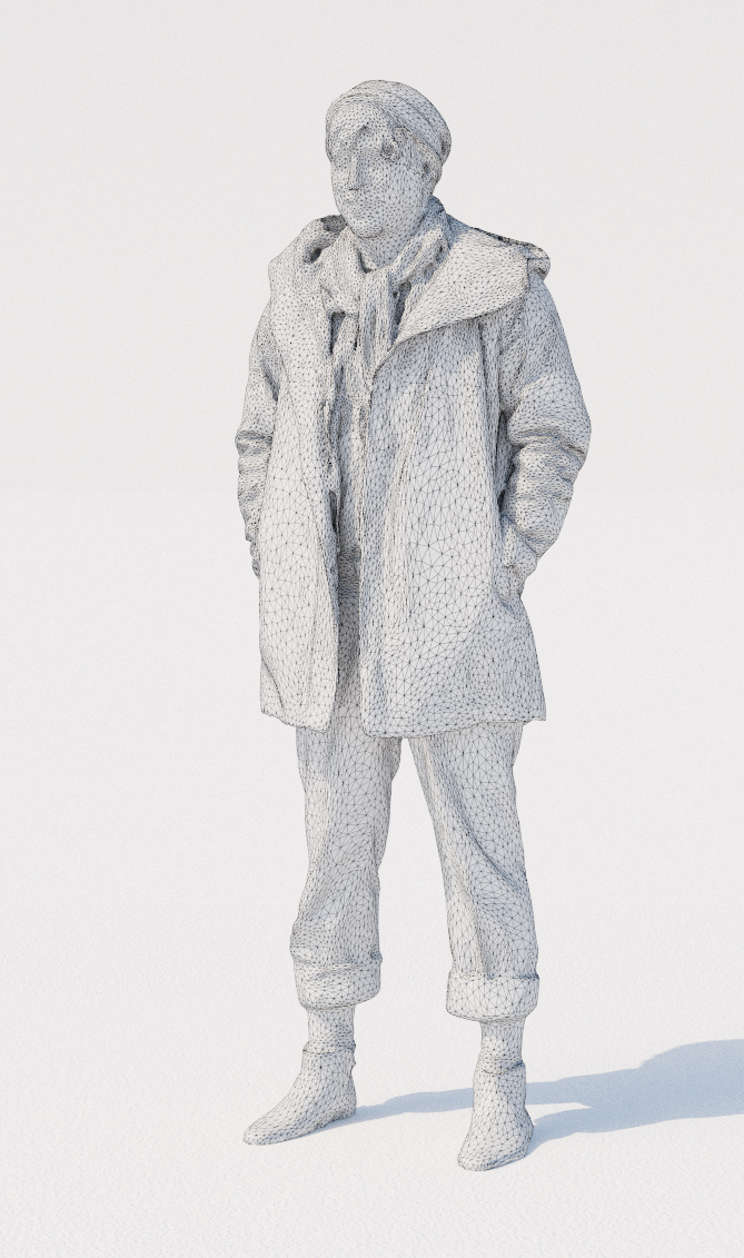 3D model man scan - TurboSquid 1337683