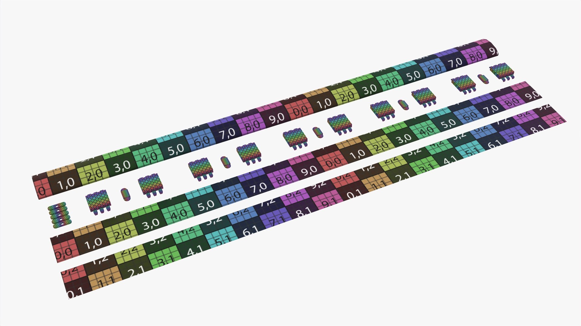 3D LED Strip Model - TurboSquid 1811738