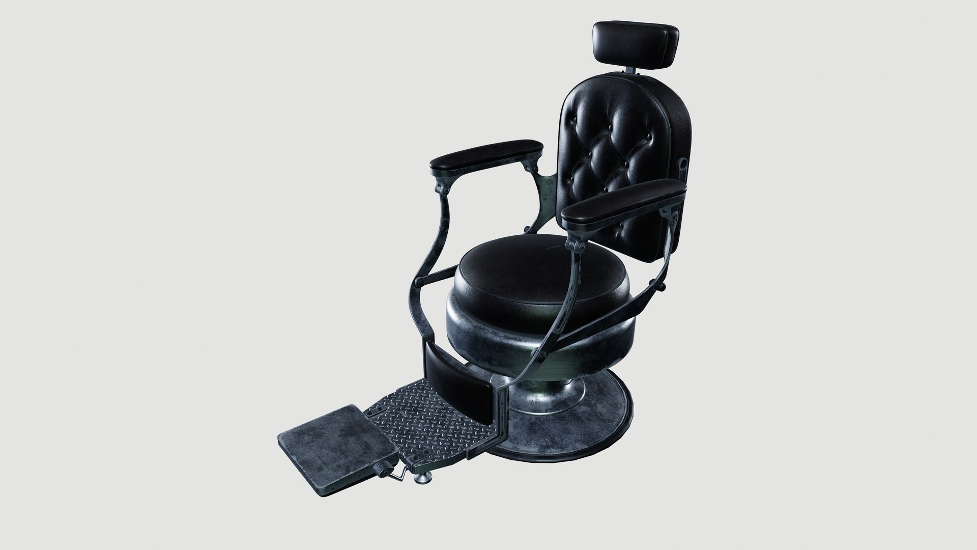 Salon Chair 3D Model - TurboSquid 2409333