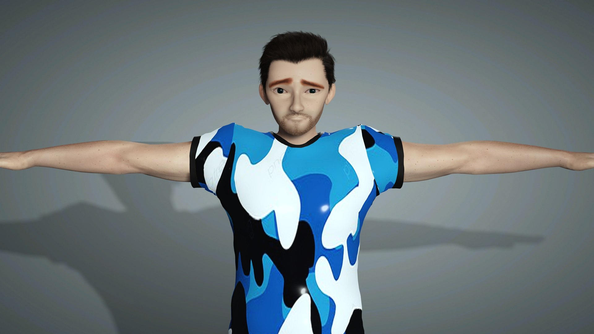 3D Model 3d Realastic Cartoon Rigged Character - TurboSquid 2259860