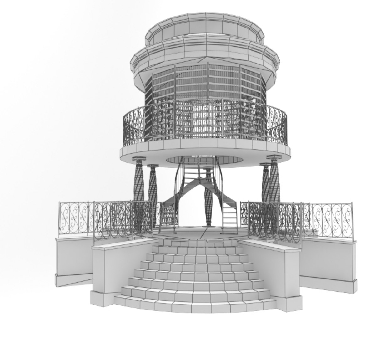 3D Antic Building Model - TurboSquid 1761146