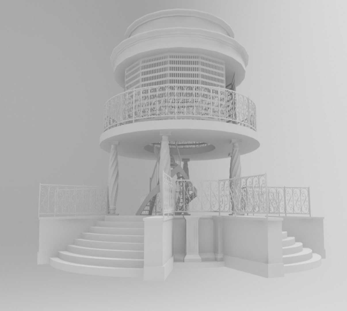 3D Antic Building Model - TurboSquid 1761146