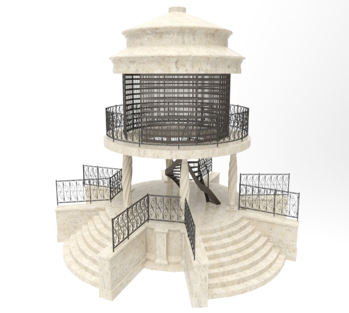 3D Antic Building Model - TurboSquid 1761146