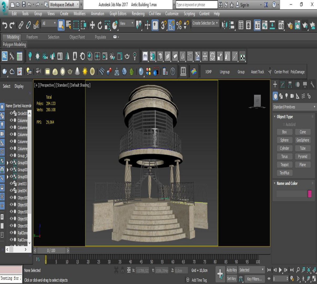 3D Antic Building Model - TurboSquid 1761146
