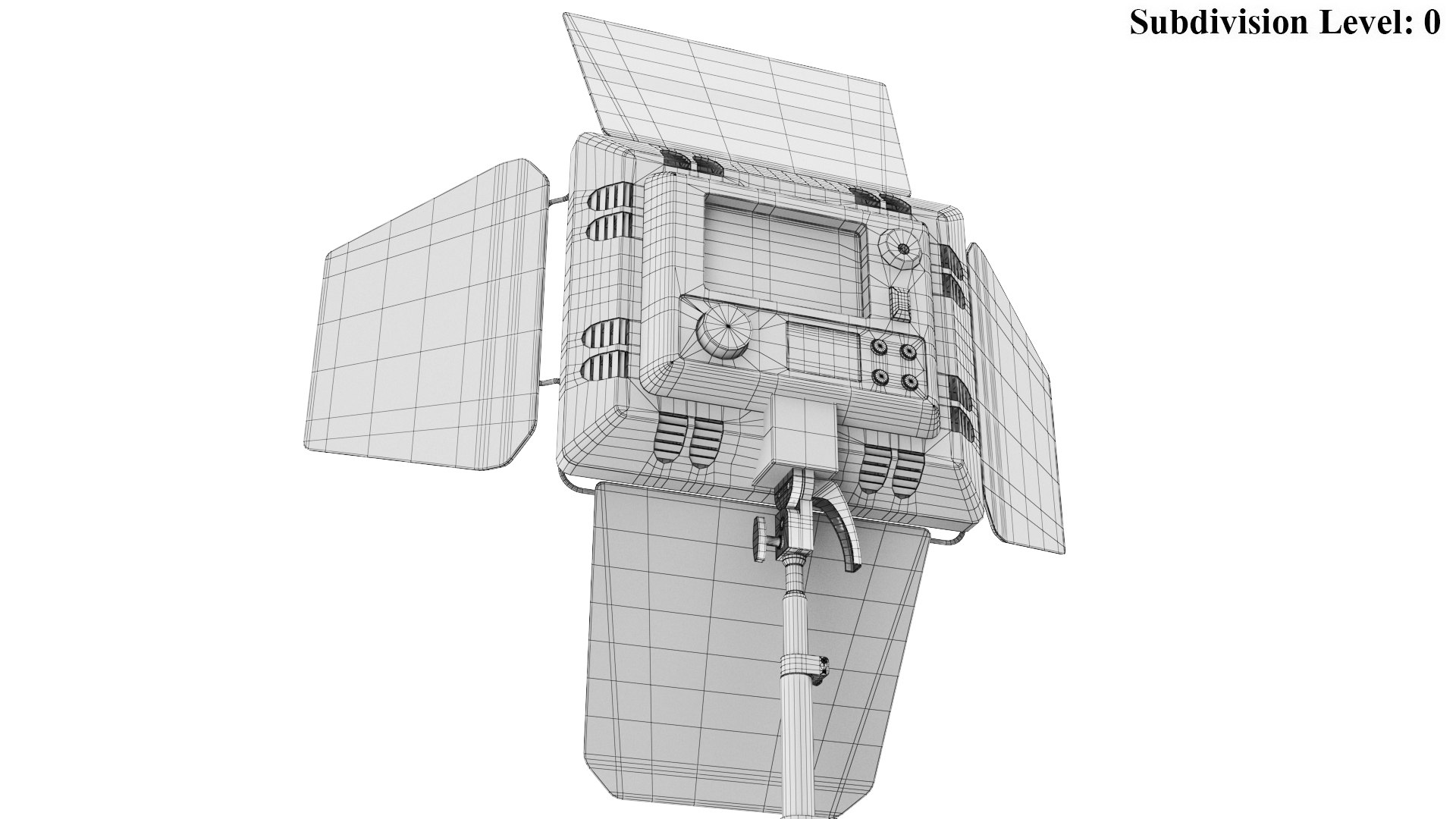Detailed Led Photography Light 3D Model - TurboSquid 2316795