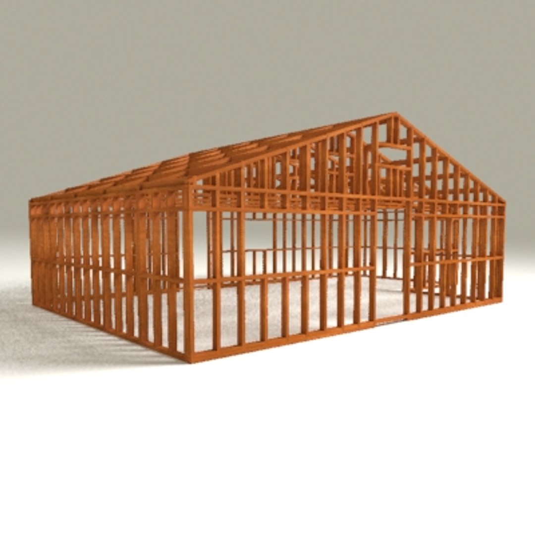 Framework House 3d Model