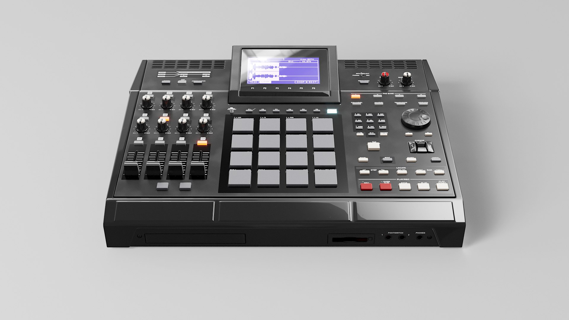 3D Beat Machine - TurboSquid 1397355