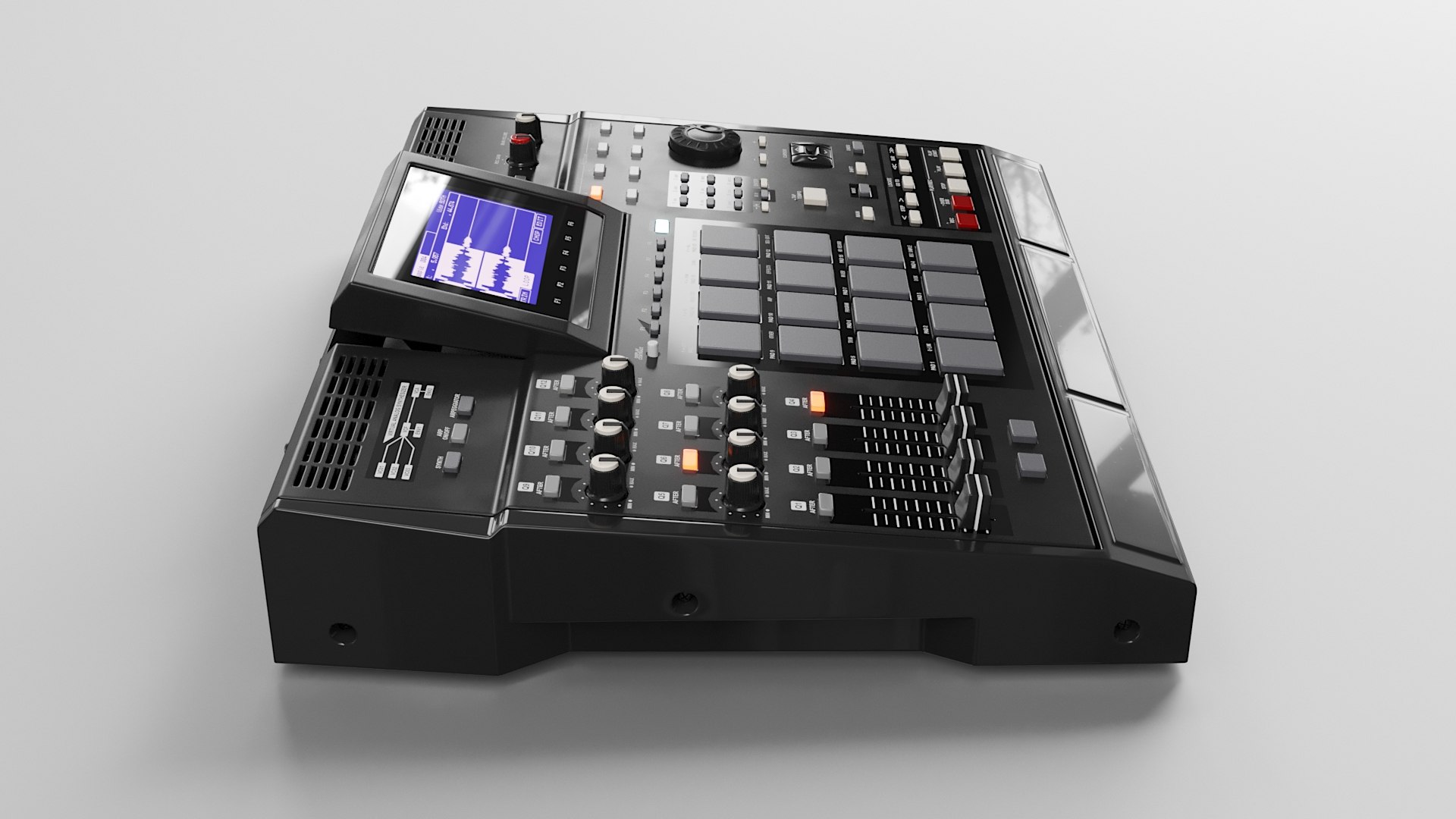 3D Beat Machine - TurboSquid 1397355