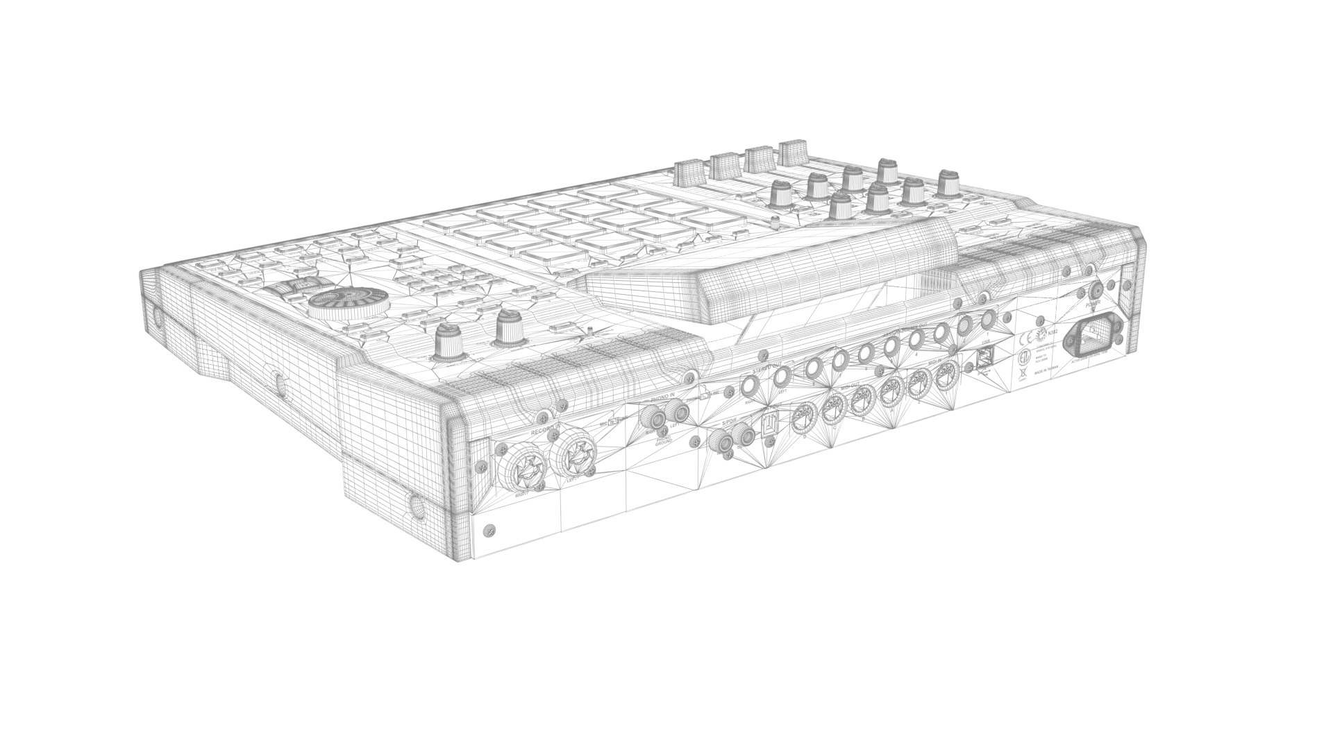 3D Beat Machine - TurboSquid 1397355