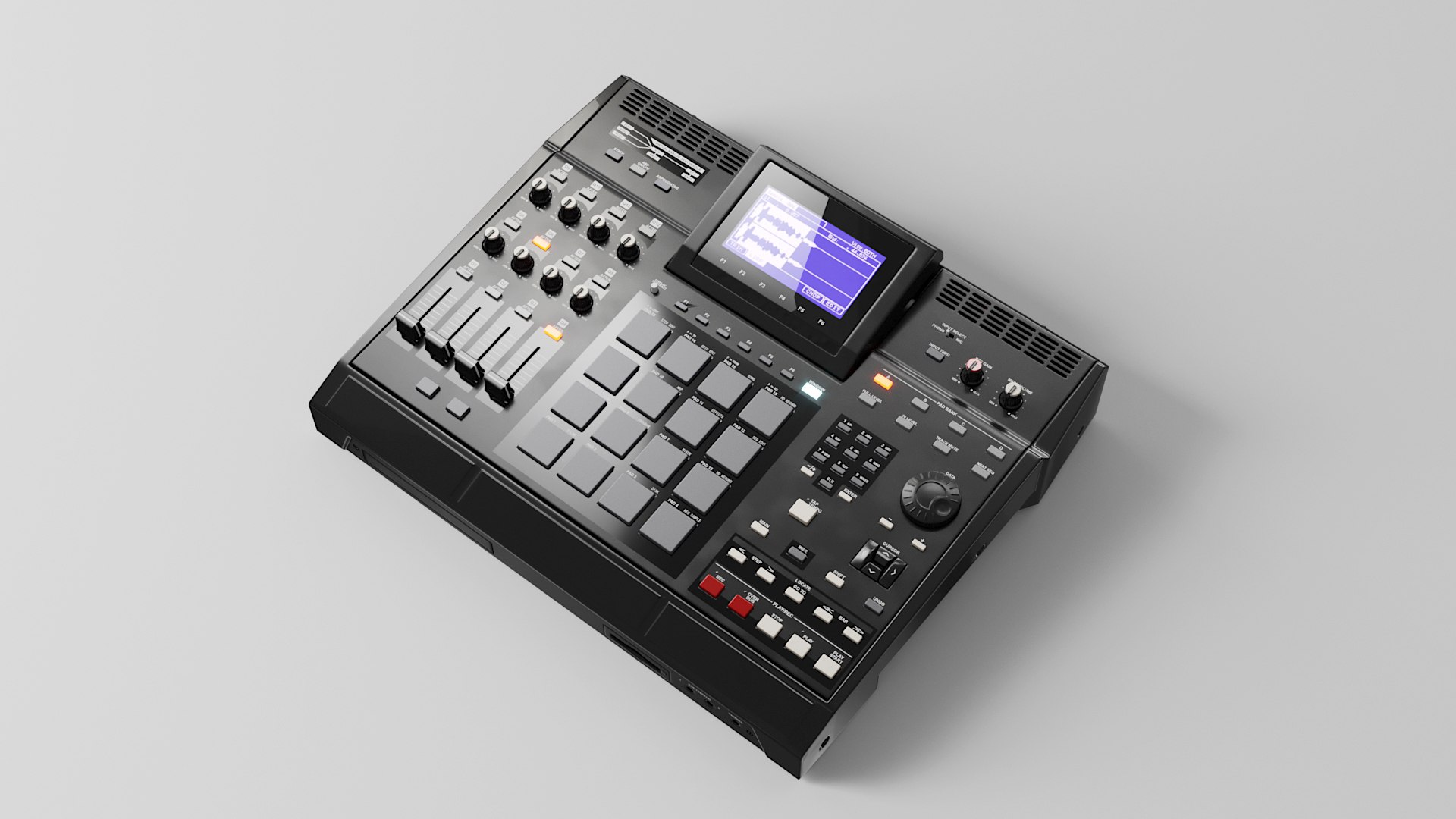 3D Beat Machine - TurboSquid 1397355