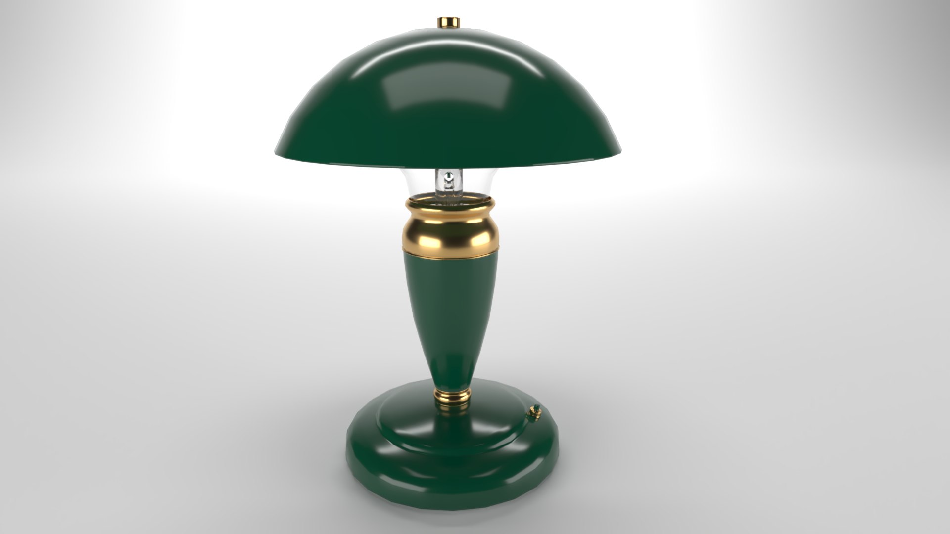 Vintage table lamp 3D model - TurboSquid 2111548