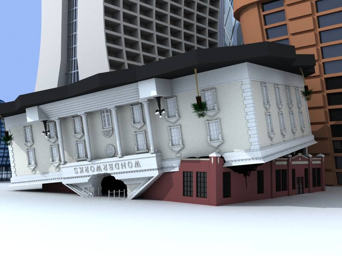 3d Model Unique Buildings Vol 2