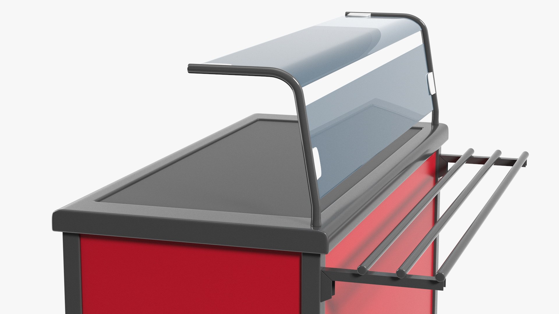 3D Model Module First And Second Courses Self Service Line - TurboSquid ...