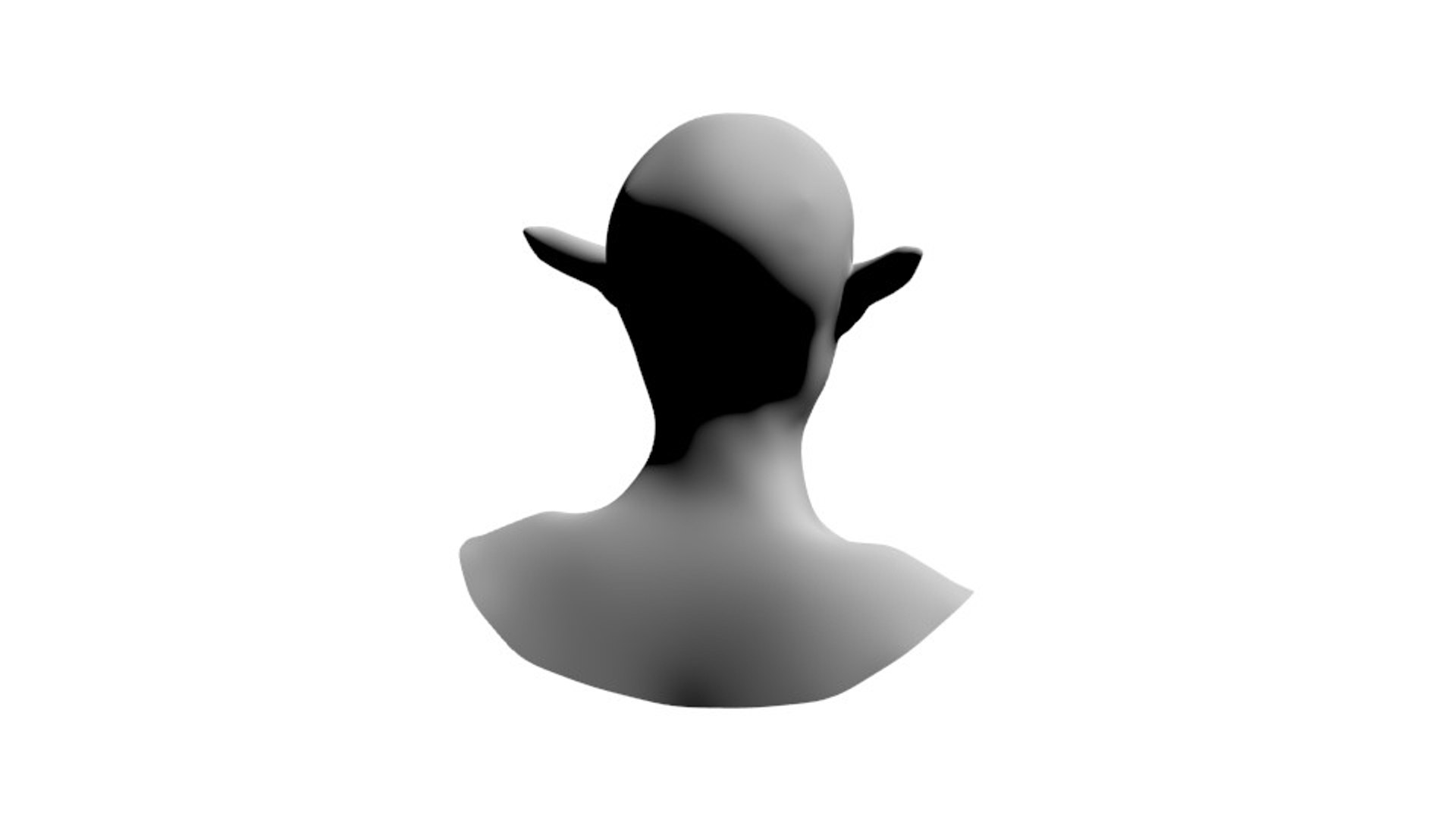 Elf Head 3d Model