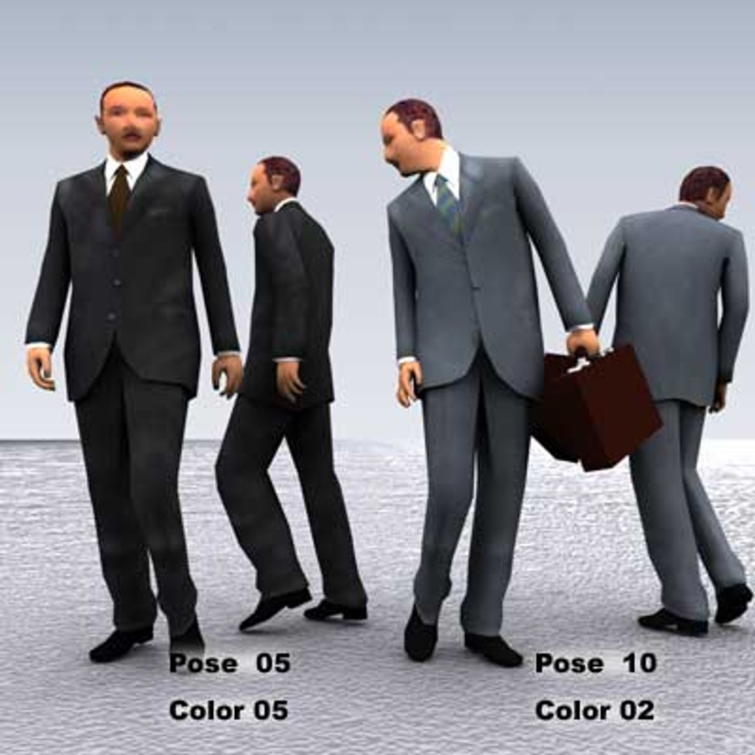 Male Man People 3d Model