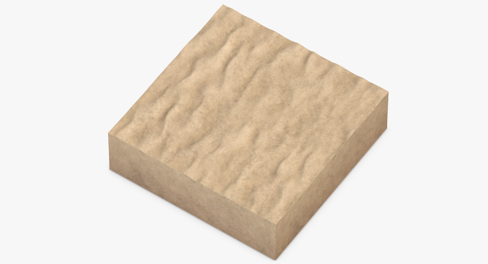 Sand Cross Section 01 Model - TurboSquid 1312303