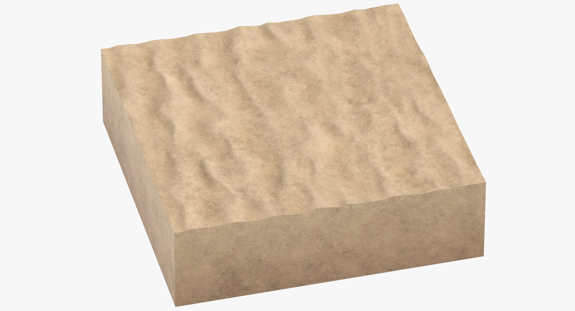 Sand cross section 01 model - TurboSquid 1312303