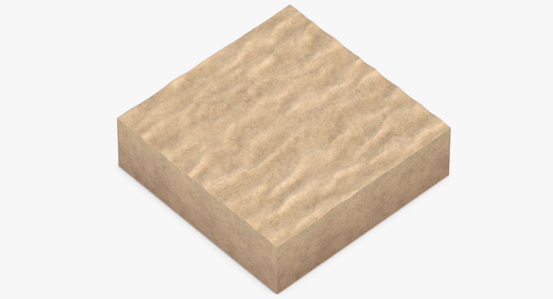 Sand Cross Section 01 Model - TurboSquid 1312303