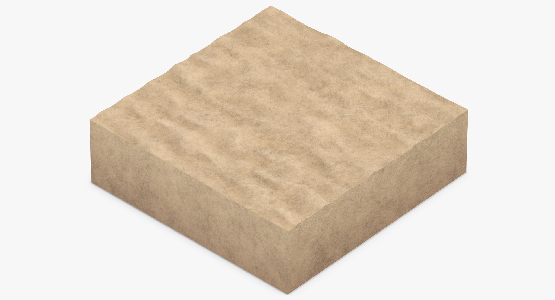 Sand Cross Section 01 Model - TurboSquid 1312303