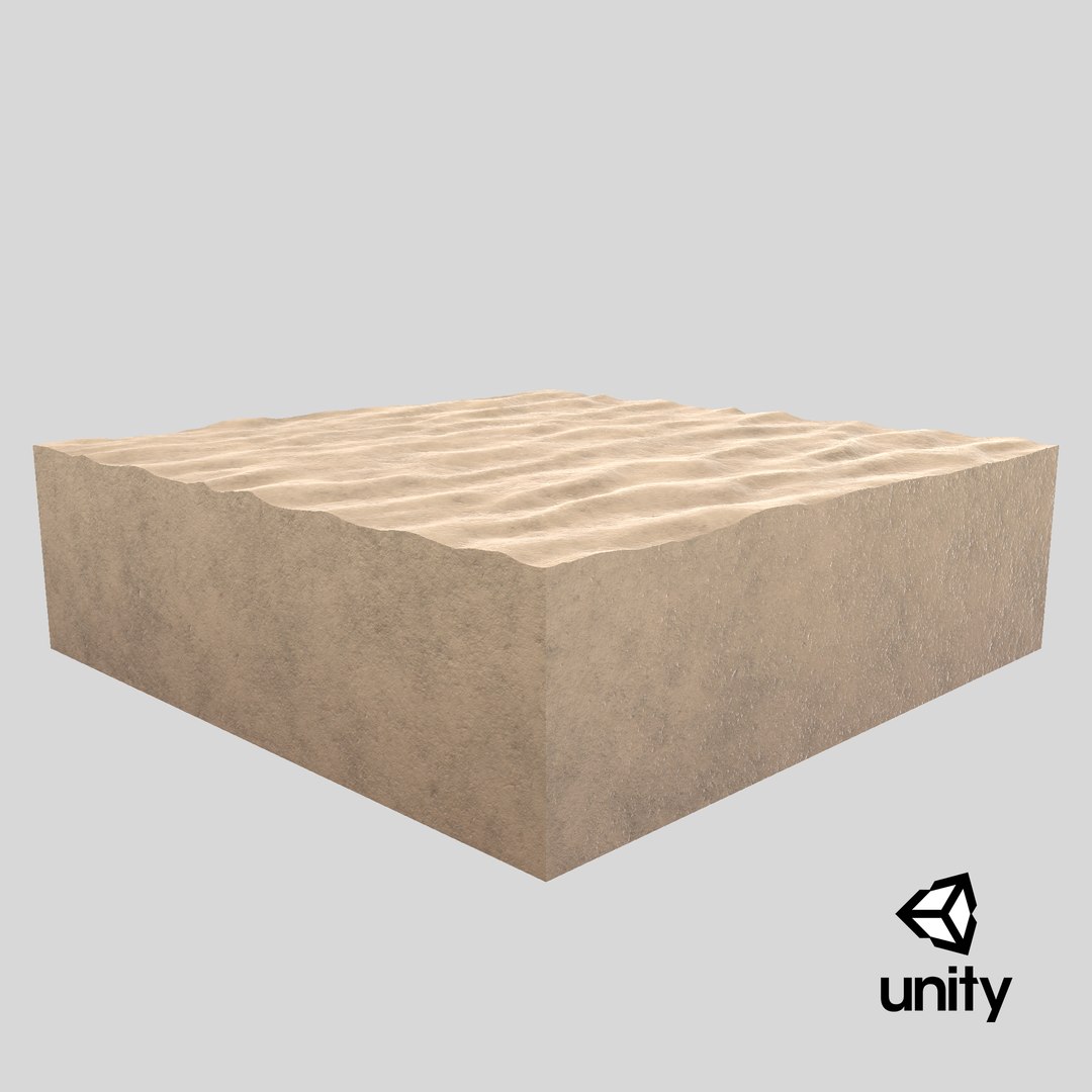 Sand cross section 01 model - TurboSquid 1312303