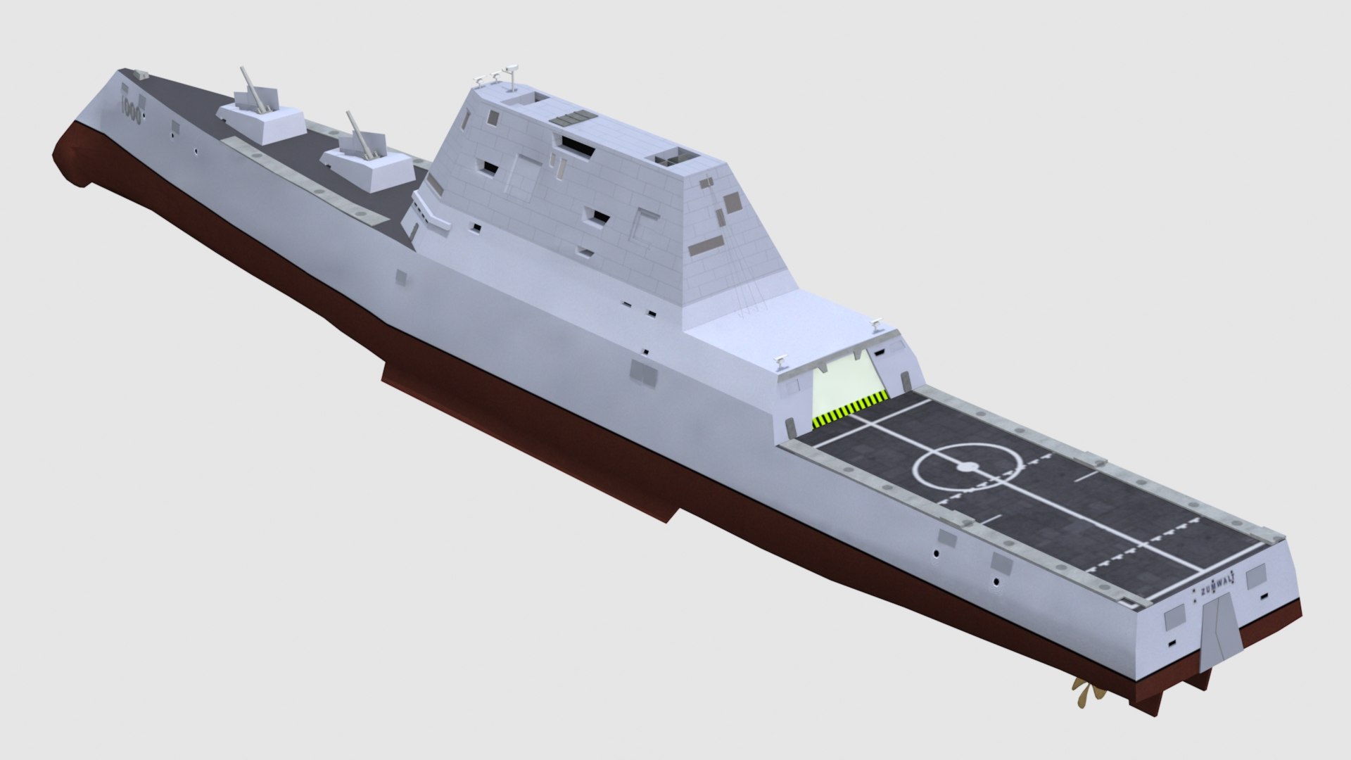 055 052D Type45 Zumwalt Destroyer Collection 3D Model - TurboSquid 2025780