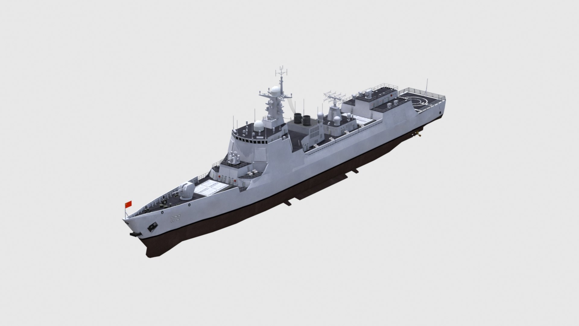055 052D Type45 Zumwalt Destroyer Collection 3D Model - TurboSquid 2025780
