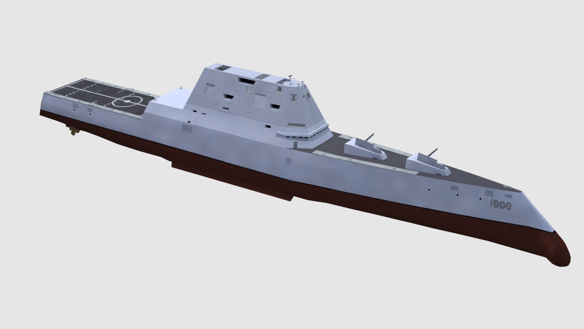 055 052D Type45 Zumwalt Destroyer Collection 3D Model - TurboSquid 2025780