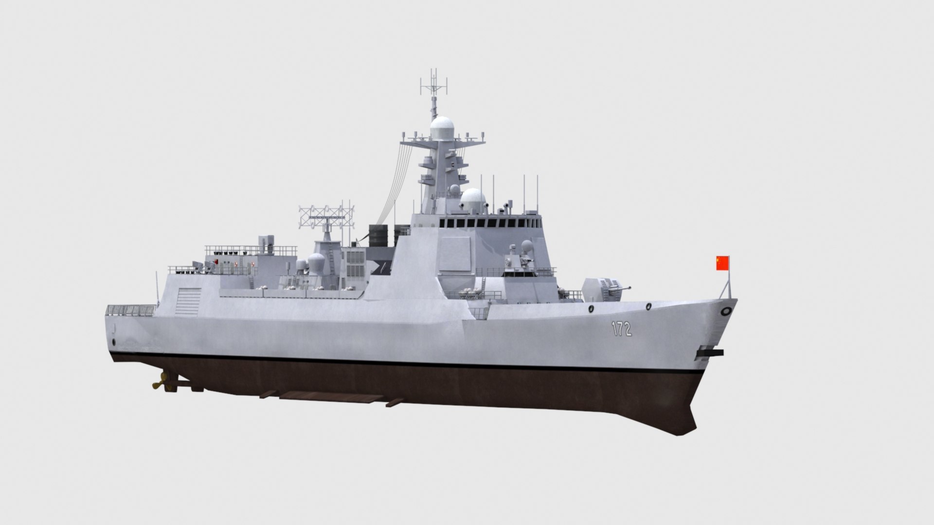 055 052D Type45 Zumwalt Destroyer Collection 3D Model - TurboSquid 2025780
